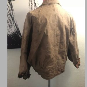 Winlit | Jackets & Coats | Winlit Genuine Leather Jacket Retro 8s Brown ...
